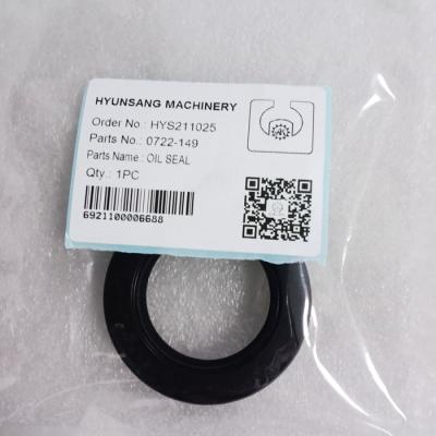 China Excavator Spare Parts Oil Seal 0722-149 7Y-4215 Fits SOLAR 130-III for sale