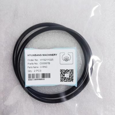 China Hyundai O-Ring C00067B 706-75-92310 Excavator Spare Parts For 1300W for sale