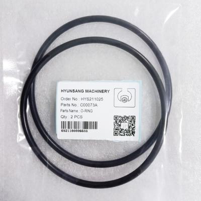 China Excavator Spare Parts C00073A Hyundai O Ring For 1300W 706-75-92310 for sale