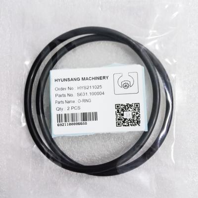 China O Ring S631.100004 Hyundai 31N4-40110 Excavator Spare Parts For 1300W for sale