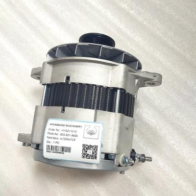 China Alternator 600-821-9690  Excavator Parts For PC400 600-825-3151 for sale