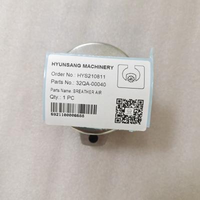 China Breather Air 32QA-00040 31EH-00040 31NA-00040 Excavator Parts Fits R290LC7 R290LC7A R305LC7 for sale