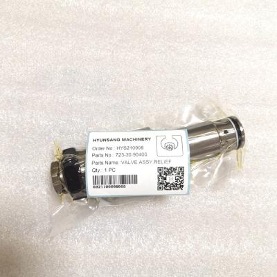 China Valve Assy Relief 723-30-90400 For PC150 Excavator Spare Parts for sale