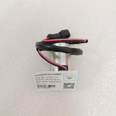 China 20Y-60-32120 Excavator Solenoid For PC200-7 07000-11007 07002-12034 for sale