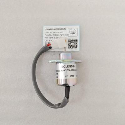 China For PC60-7 Excavator Fuel Shutoff Solenoid 1503ES-12A5UC5S  Electrical Parts for sale