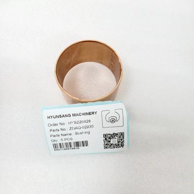 China Excavator Bushing ZGAQ-02235 For R170W7 R200W7A R170W9S R210W-9 for sale