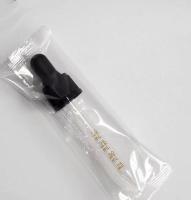 China 18/410, 20/410 black plastic  intermittent stripes  ring with  black frosted rubber tip and a pointed amber graduated pipette for sale