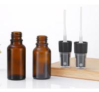 China 5ml 10ml 15ml  20ml 30ml 50ml 100ml 200ml amber essential oil bottle with  Anti-theft cap or dropper or mist spray,30ml paper tube for sale