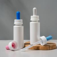 China 100ml PE bottle with 24mm Neck Child Lock ring & 1ml per squeeze Rubber & Plastic Graduated Pipette for medical syrups for sale