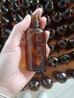 China Precision Measured Essential Oil Bottles: Amber, Clear & Transparent Frosted Glass Vials with Accurate Scale Lines for sale