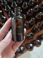 China Precision Measured Essential Oil Bottles: Amber, Clear & Transparent Frosted Glass Vials with Accurate Scale Lines for sale