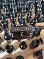 China Precision Measured Essential Oil Bottles: Amber, Clear & Transparent Frosted Glass Vials with Accurate Scale Lines for sale