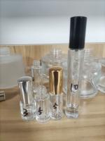 China Premium Thick-Wall Glass Perfume Bottle with Electroplated Aluminum Sprayer 3ml 5ml 8ml 10ml 15ml 20ml 30ml for sale