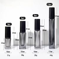 China Premium Thick-Wall Glass Perfume Bottle with Electroplated Aluminum Sprayer 3ml 5ml 8ml 10ml 15ml 20ml 30ml for sale