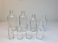China Premium Customizable Glass Essential Oil Bottles | 5ml-100ml Dropper Bottles with Multi-Material Caps & Scale Options for sale