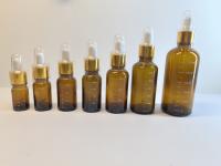China Premium Customizable Glass Essential Oil Bottles | 5ml-100ml Dropper Bottles with Multi-Material Caps & Scale Options for sale