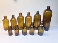 China Premium Customizable Glass Essential Oil Bottles | 5ml-100ml Dropper Bottles with Multi-Material Caps & Scale Options for sale