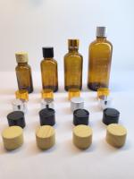 China Premium Customizable Glass Essential Oil Bottles | 5ml-100ml Dropper Bottles with Multi-Material Caps & Scale Options for sale