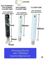China High-Barrier 5-Layer PE Sunscreen Soft Tube with Precision Water Dropper Cap for sale