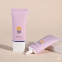 China High-Barrier 5-Layer PE Sunscreen Soft Tube with Precision Water Dropper Cap for sale