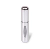 China 5ml Portable Bottom-Refill Perfume Atomizer – Leak-Proof Aluminum Travel Spray Bottle for Fragrance for sale