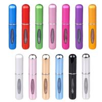 China 5ml Portable Bottom-Refill Perfume Atomizer – Leak-Proof Aluminum Travel Spray Bottle for Fragrance for sale