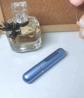 China 5ml Portable Bottom-Refill Perfume Atomizer – Leak-Proof Aluminum Travel Spray Bottle for Fragrance for sale