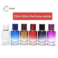 China Premium Gradient Glass Perfume Bottles with Fine Mist Sprayer (30ml, 50ml, 100ml) for sale
