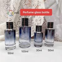China Premium Gradient Glass Perfume Bottles with Fine Mist Sprayer (30ml, 50ml, 100ml) for sale