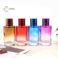 China Premium Gradient Glass Perfume Bottles with Fine Mist Sprayer (30ml, 50ml, 100ml) for sale