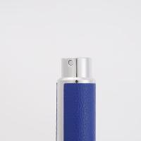 China Premium 10ml Leather Rotating Perfume Atomizer – Refillable Travel Spray Bottle for sale