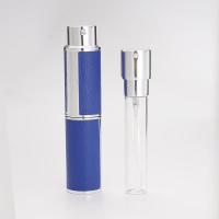 China Premium 10ml Leather Rotating Perfume Atomizer – Refillable Travel Spray Bottle for sale