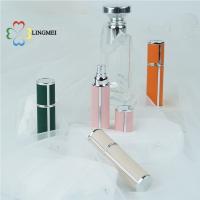 China Wholesale Premium Leather Refillable Perfume bottle| 5ml 10ml Luxury Travel Scent Spray Bottle with Pull-Off Cap for sale