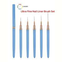 China Wholesale Premium 5-Piece Ultra-Fine Nail Art Liner Brush Set – Custom Logo & Private Label Available for sale