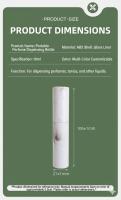 China Premium 10ml Marble Twist-Up Perfume Atomizer – Portable Refillable Travel Fragrance Spray Bottle with Glass Inner Vial for sale
