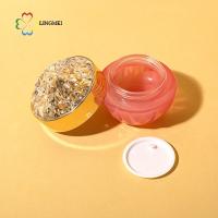 China Luxury Diamond Lid Glass Cream Jar 30g 50g for Cosmetic Packaging for sale