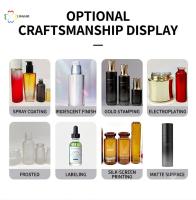 China Wholesale High-End Cosmetic Glass Cream Jars 50g inner container, 100g with Luxury Electroplated Screw Cap for sale