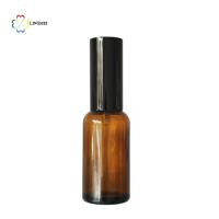 China Wholesale Amber Glass Spray Bottle 5ml, 10ml, 15ml, 20ml, 30ml, 50ml, 100ml and Cosmetic Lotion Pump Bottles with 18mm neck Bird Mouth Pump for Essential Oils and Serums for sale