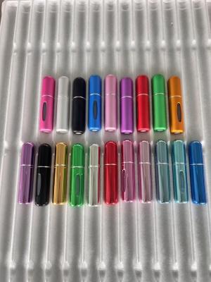 China 5ml & 10ml Portable Bottom Fill Perfume Atomizer Bottles — Refillable Travel Spray Bottles for sale