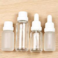 China Essential oil glass bottle and dropper for sale