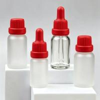China Essential oil glass bottle and dropper for sale