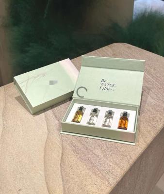 China Turn your perfume glass vials into a luxury gift set perfume box with fully customized packaging for sale