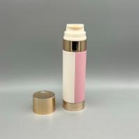 China 150 ml dual-chamber cosmetic bottle (75 ml + 75 ml) – 75 ml x 2 with single-spout dispensing  for a  cosmetic product for sale