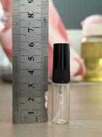 China 2ml 3ml 5ml 10ml glass Perfume bottle with mist spray inside Silicone Gasket and calibration ml silk print for sale