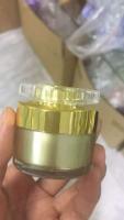 China base cream expty glass jar  of 20g and 30g 50g empty fancy stylish foundation bottles for sale