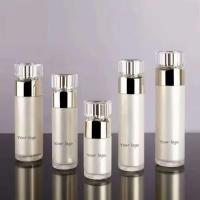 China base cream expty glass jar  of 20g and 30g 50g empty fancy stylish foundation bottles for sale