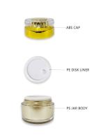 China base cream expty glass jar  of 20g and 30g 50g empty fancy stylish foundation bottles for sale