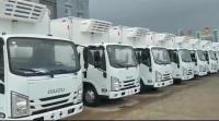 China Isuzu 93KW 125HP Diesel Refrigerated Van - 5995mm Length 4×2 Freezer Truck with ABS Safety for sale