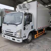 China Isuzu 93KW 125HP Diesel Refrigerated Van - 5995mm Length 4×2 Freezer Truck with ABS Safety for sale