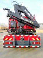 China Diesel 4x2 Emergency Fire Rescue Truck with 7,000kg Winch and 5,000kg Crane - 14,200kg Capacity for sale
